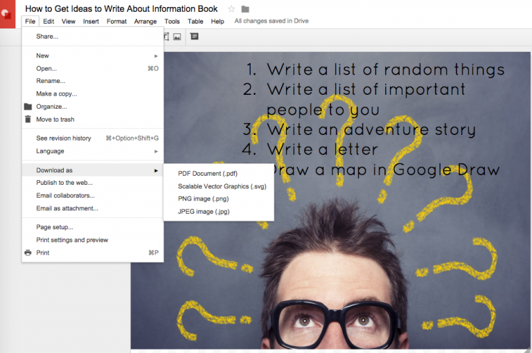 Let Google Take Over Your Writing Classroom, Here's How... - Amanda ...