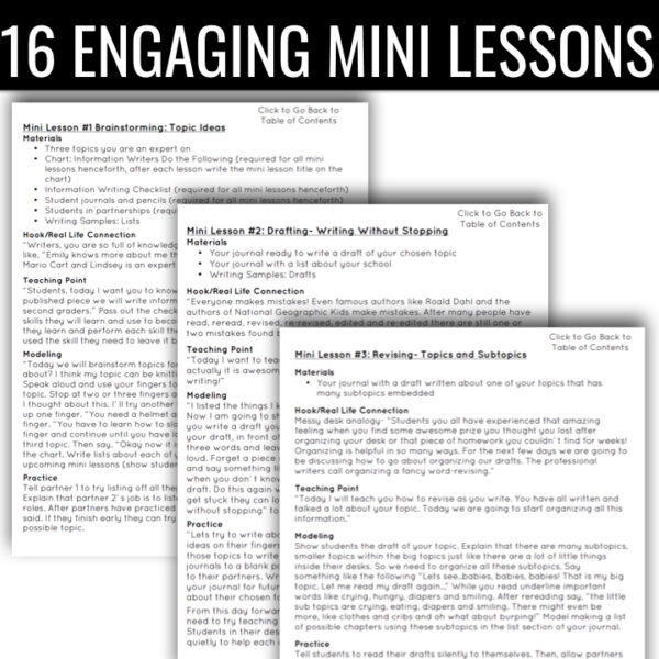 3rd-5th Grade Informative Writing Unit - Amanda Write Now