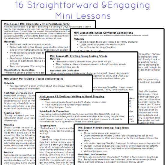 3rd-5th Grade Information Writing Unit with Videos - Amanda Write Now