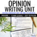 Opinion/Persuasive Writing Unit - Amanda Write Now