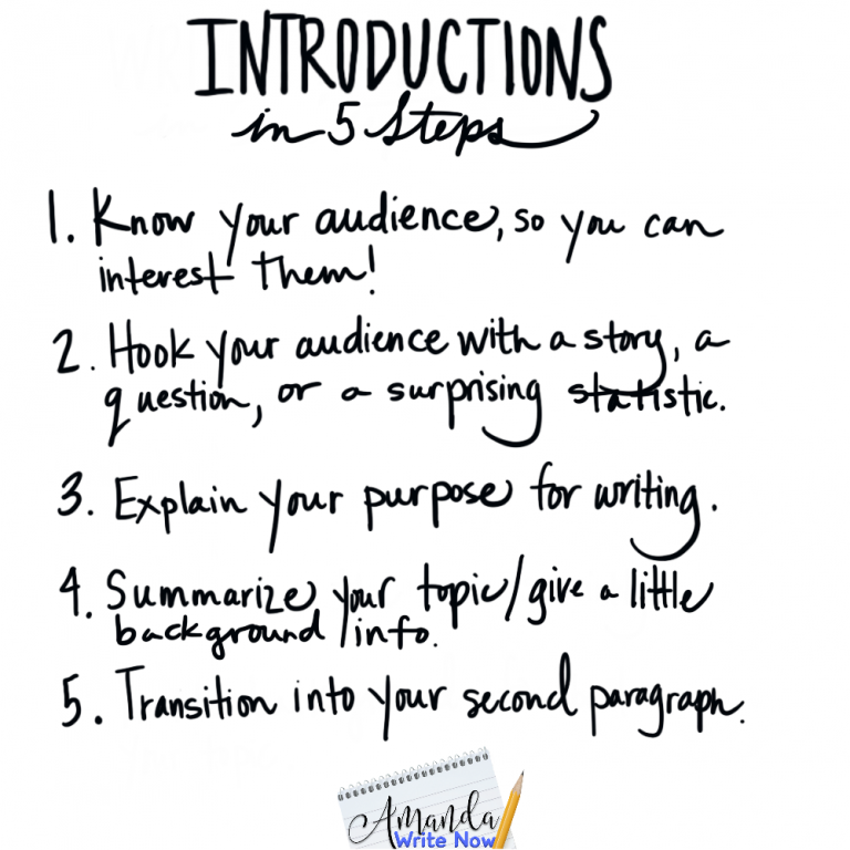 Writing Charts - Amanda Write Now