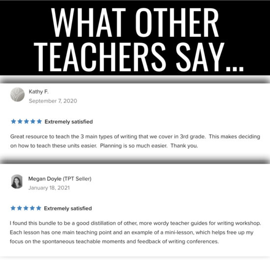 3rd-5th Grade Writing Bundle - Amanda Write Now