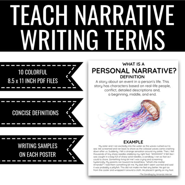 Personal Narrative Posters - Amanda Write Now