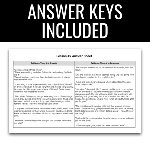 Greed vs. Generosity Inquiry Unit - Amanda Write Now