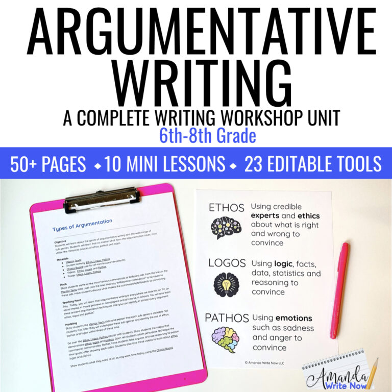 Teach students argumentative writing skills using video